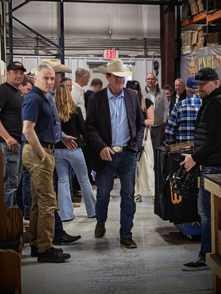 South Dakota Governor Larry Rhoden Visits Parkwest Arms, Celebrating ...